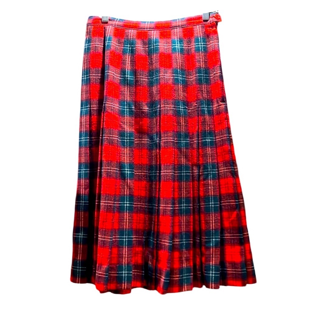 Pendleton Authentic Lennox Tartan Plaid Wool Skirt Si… - Gem